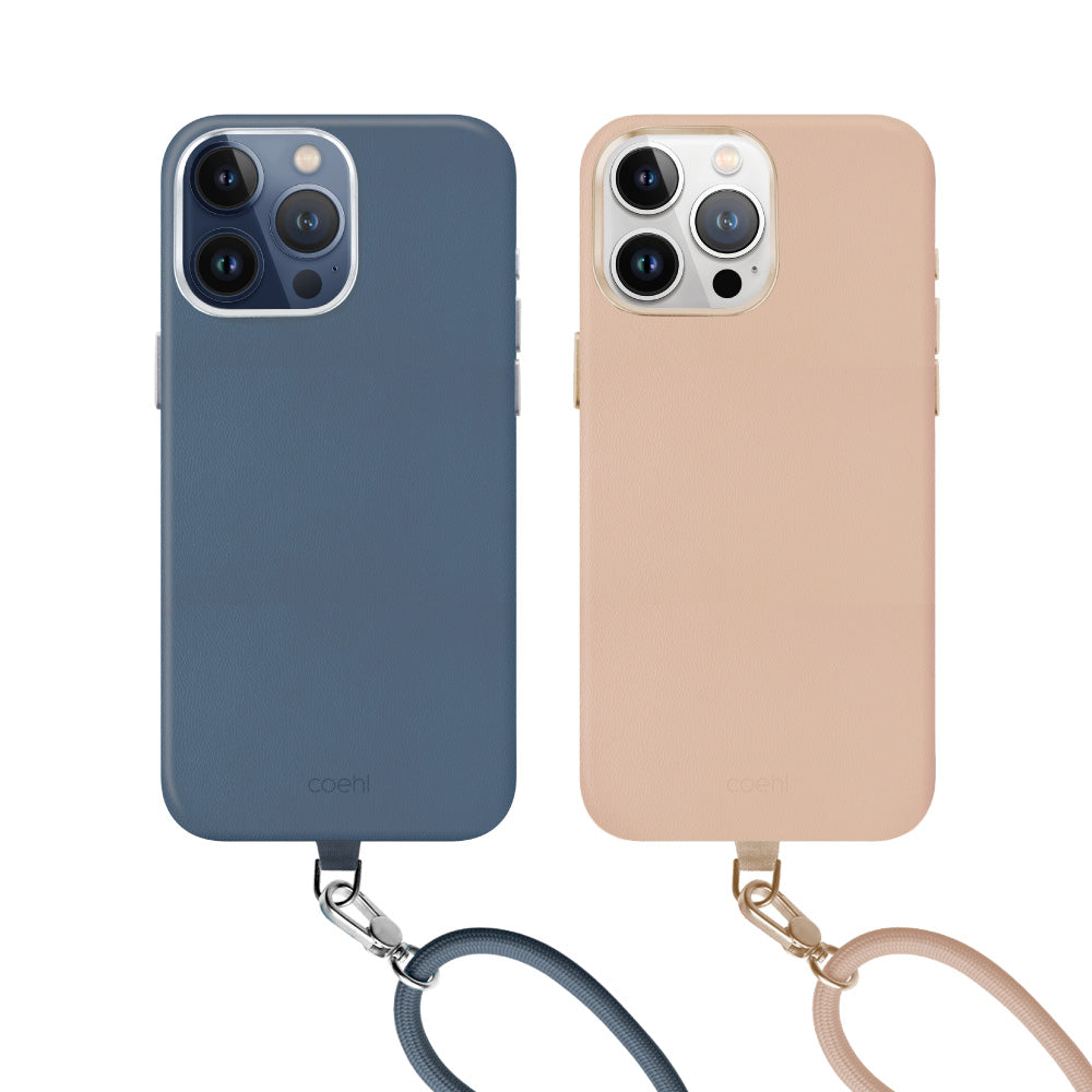 UNIQ COEHL Muse iPhone 15 Pro / Pro Max 磁吸棉繩掛繩兩用手機殼 – 亞瑟3C生活